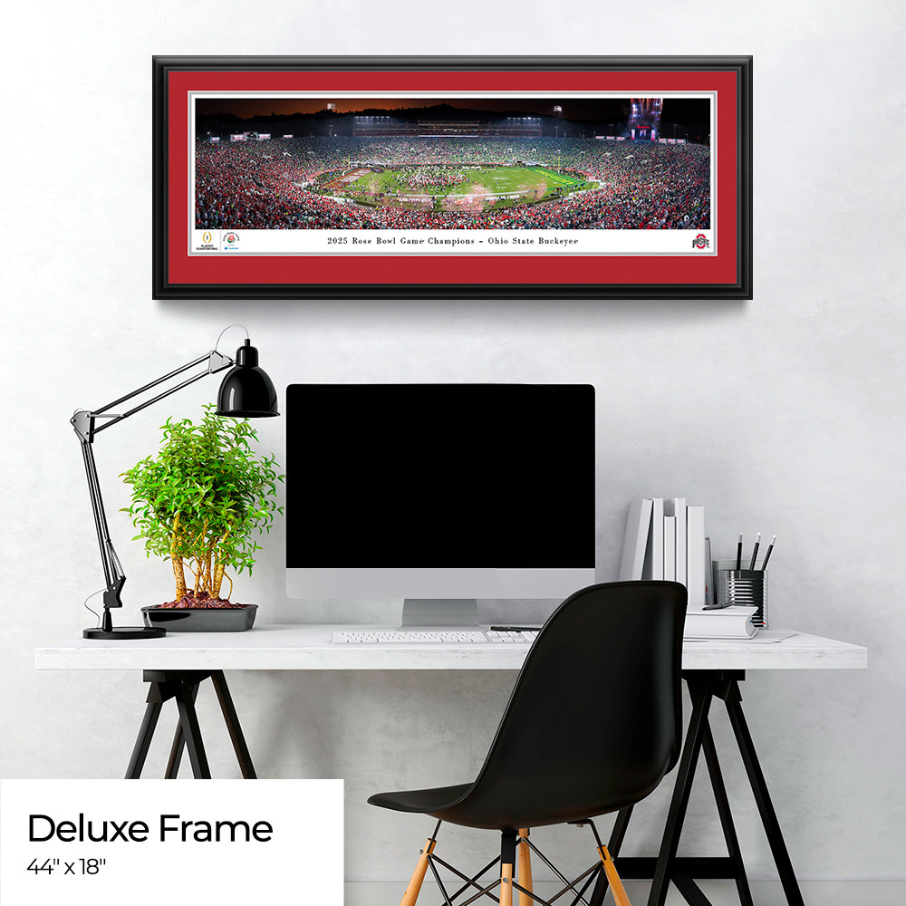 2025 Rose Bowl Champions Panoramic Picture - Ohio State Buckeyes