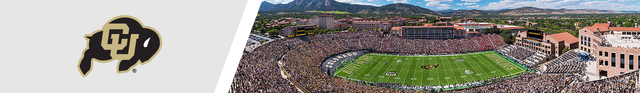 Colorado Buffaloes College Sports Panoramic Posters - Fan Cave Decor