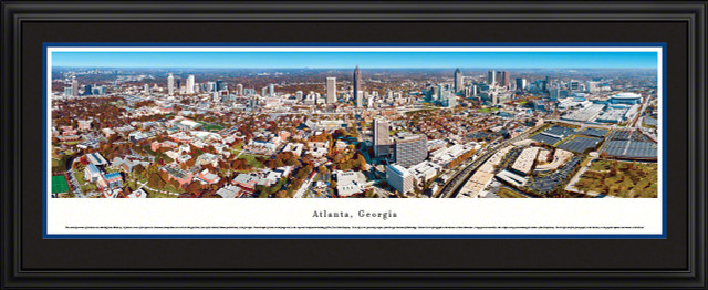 Augusta, Georgia Panoramic Skyline Print