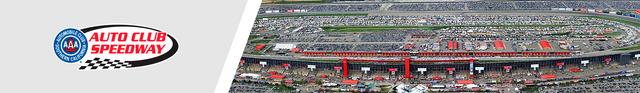 Auto Club Speedway NASCAR Aerial Race Posters - Panoramic Fan Cave Decor