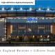 New England Patriots Panoramic Fan Cave Decor - Gillette Stadium NFL Poster