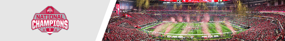 Ohio State Buckeyes College Sports Panoramic Posters - Fan Cave Decor