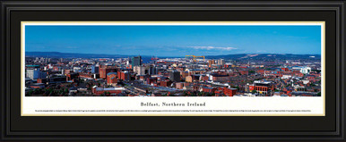 Belfast, Northern Ireland City Skyline Panoramic Picture