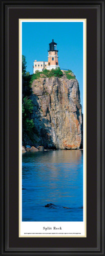 Split Rock Lighthouse Panoramic Print - Daytime