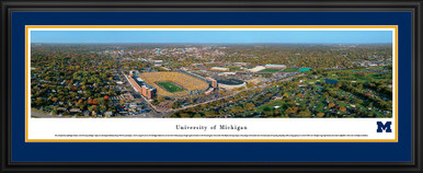 Michigan Wolverines Panoramic Poster - Big House Picture