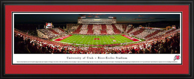 Utah Utes Football Panoramic Poster - Stripe Game