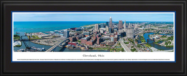 Cleveland, Ohio Skyline Panoramic Print