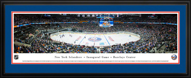 New York Islanders Panoramic Poster - Barclays Center