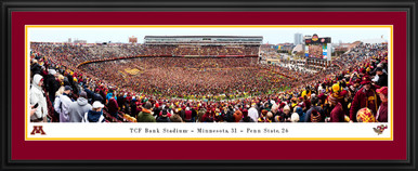 Minnesota Golden Gophers Panoramic Poster - Penn State WIN! - Storming ...