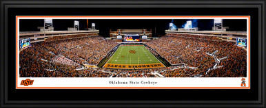 Oklahoma State Cowboys Football Panoramic Picture - End Zone at Boone ...