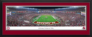 Alabama Crimson Tide End Zone Panoramic Picture - Bryant-Denny Stadium ...