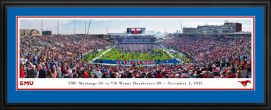 SMU Mustangs Football Panoramic Picture - Gerald J. Ford Stadium Fan ...