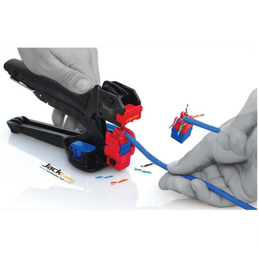JackEasy Termination Tool For ICC EZ & HD Jacks - CableMaster.com