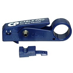 Cable Stripper Tool For RG-59, RG-6, RGB/Mini Coax - CableMaster.com