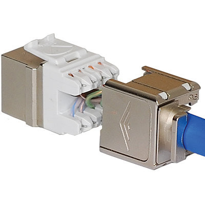 Jack HD (High Density) RJ45 CAT6A FTP Shielded ICC - CableMaster.com