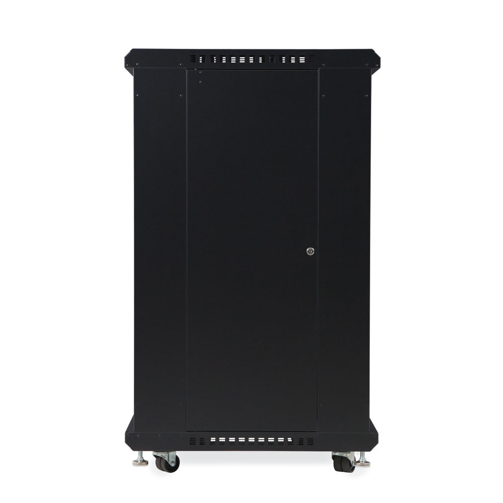 22U LINIER® Server Cabinet - Convex/Convex Doors - 24" Depth ...
