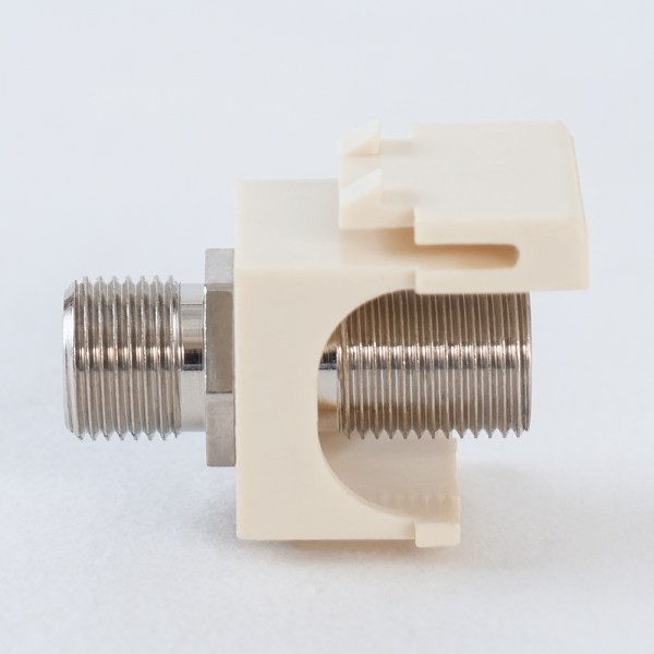 2 GHz F-Type Modular Jack with Nickel Plated Connector in HD Style ...