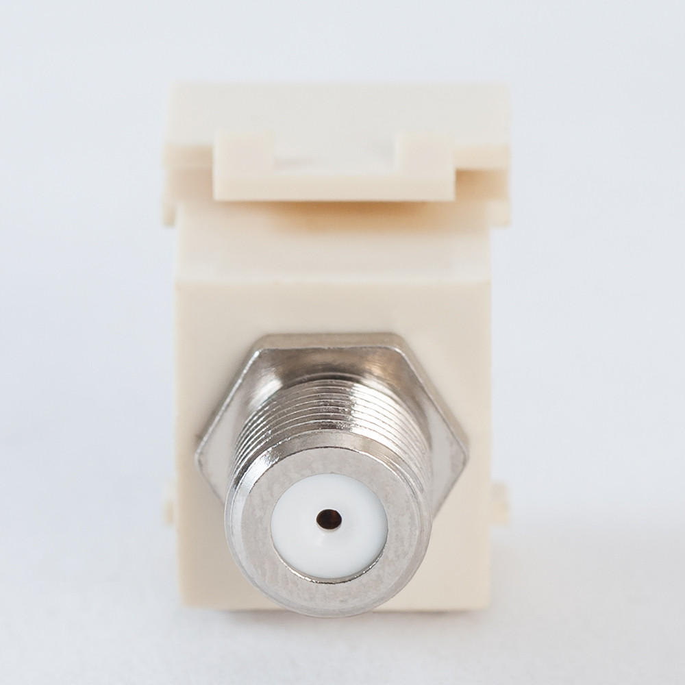 2 GHz F-Type Modular Jack with Nickel Plated Connector in HD Style ...