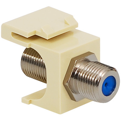 3 GHz F-Type Modular Jack with Nickel Plated Connector in HD Style ...
