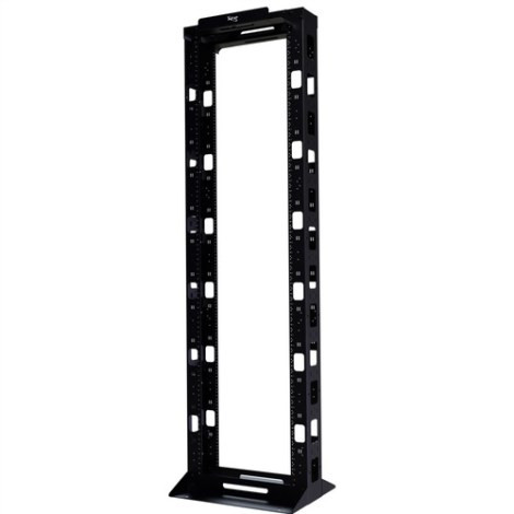 7′ Cable Management Rack with 2 Post and 44 RMS - CableMaster.com