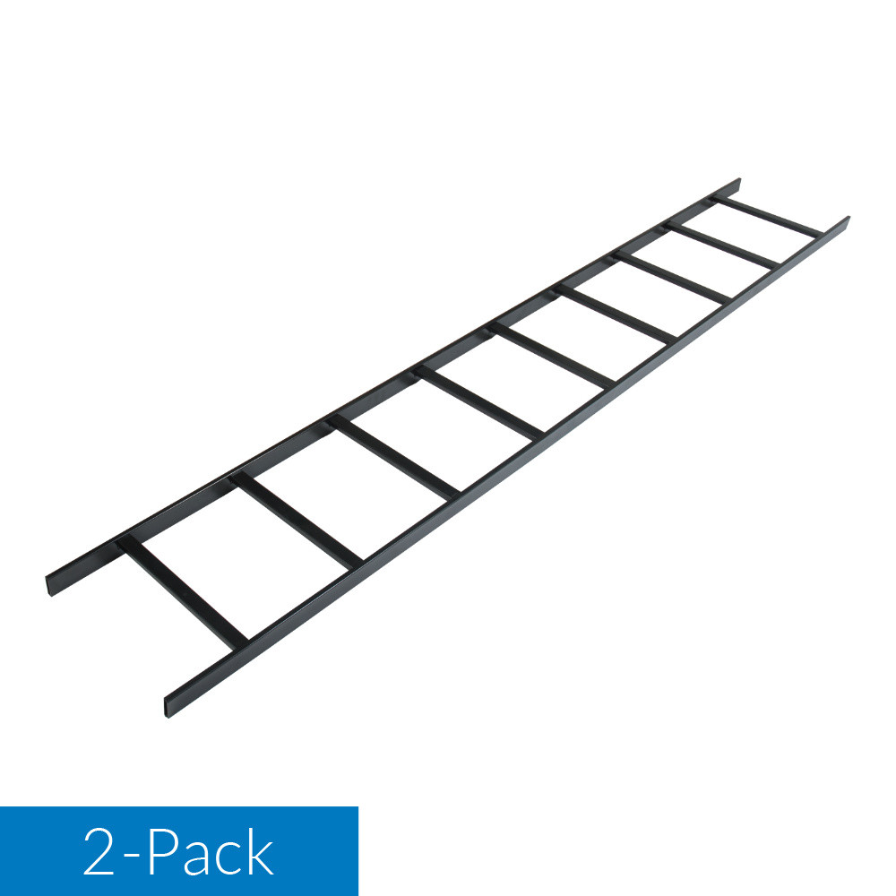Ladder Rack 7′ Cable Runway Straight Section in 2-Pack - CableMaster.com