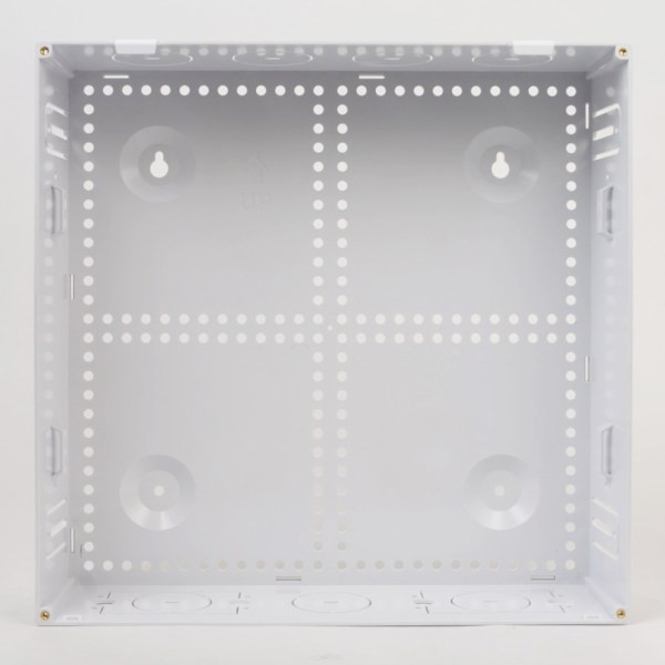 14″ Plastic Wiring Enclosure with Cover (Model E) - CableMaster.com