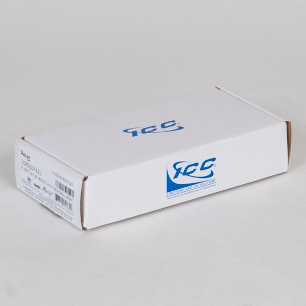 8-Port CAT 5e Data Module with Universal Mounting Base - CableMaster.com