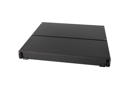 Slide Out Tray Holds 3 Panels High Density Rack - CableMaster.com