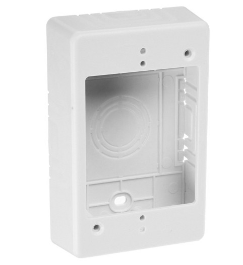 Hellermann Tyton 1G White Junction Box - 1.25" Deep - CableMaster.com