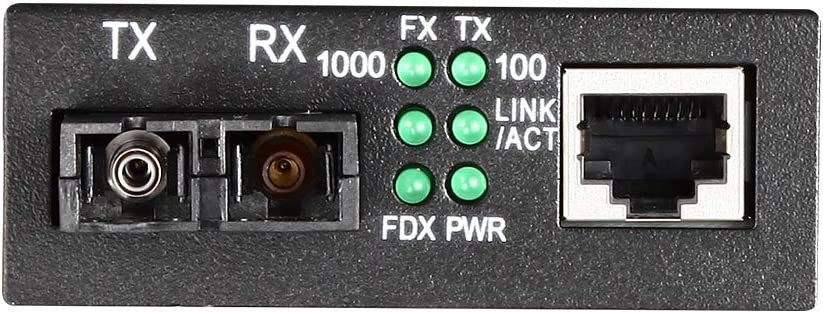 Gigabit Multimode Ethernet Fiber Media Converter, Built-in Module Up to ...