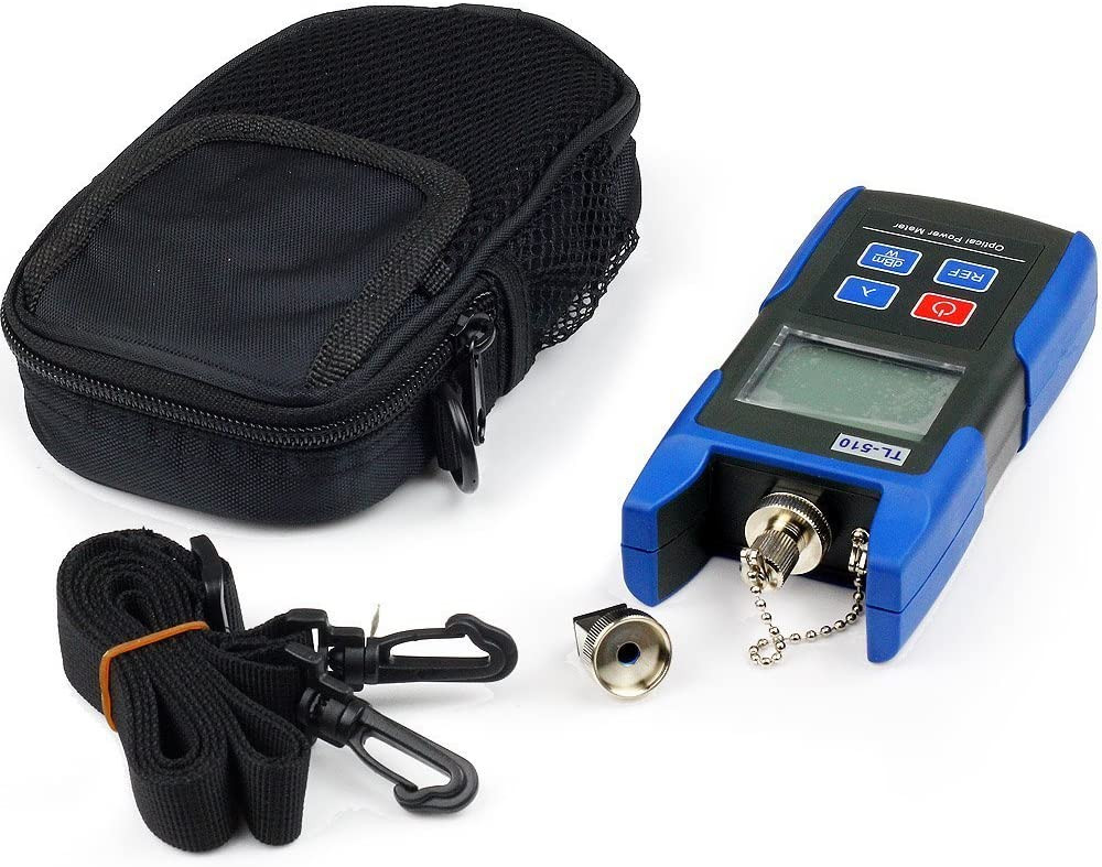 Hand-held Optical Power Meter + TL532 (18-20KM) Visual Fault Locator ...