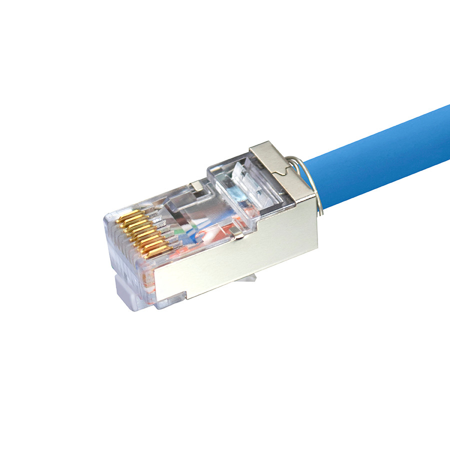 S45-1050 - Cat5e Shielded Internal Ground - Standard WE/SS RJ45 50 PC ...