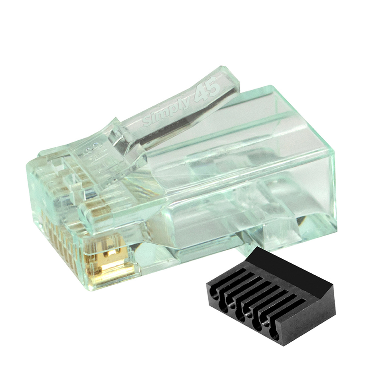 S45-1100 - Cat6 Unshielded - Standard WE/SS RJ45 with Bar45® 100 PCS ...