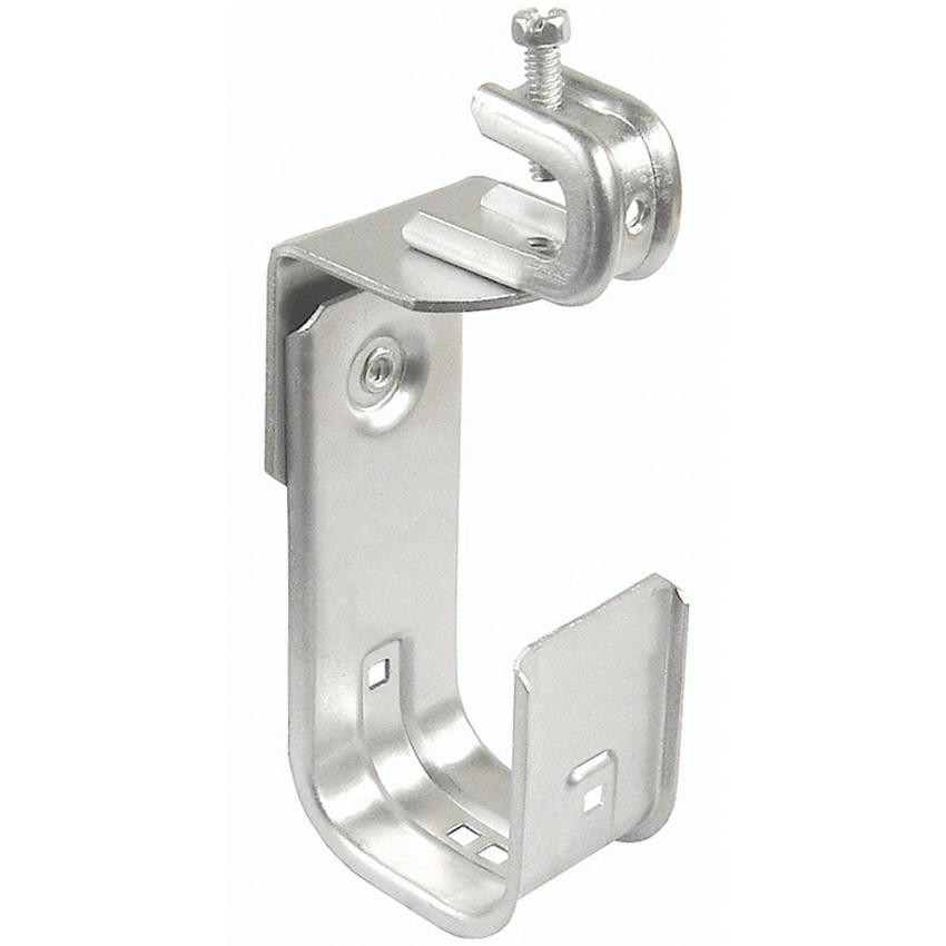 J Hook 4" Cable Support Hook With 1/4" Beam Clamp Attachment ...