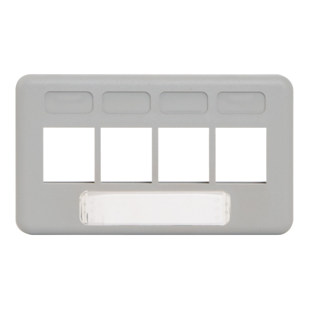 Modular Furniture Faceplate with 4 Ports for HD Style in TIA Size ...