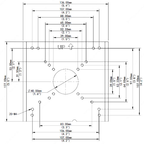 Uniview Pole Mount Adapter - CableMaster.com