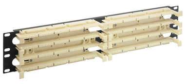 Cross Connect Block 200-Pair 2U Rack Mount (unloaded) - CableMaster.com