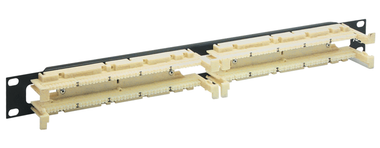 Cross Connect Block 100-Pair 1U Rack Mount CAT5e - CableMaster.com