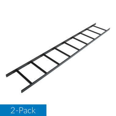Ladder Rack 7′ Cable Runway Straight Section in 2-Pack - CableMaster.com