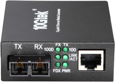 Gigabit Multimode Ethernet Fiber Media Converter, Built-in Module Up to ...