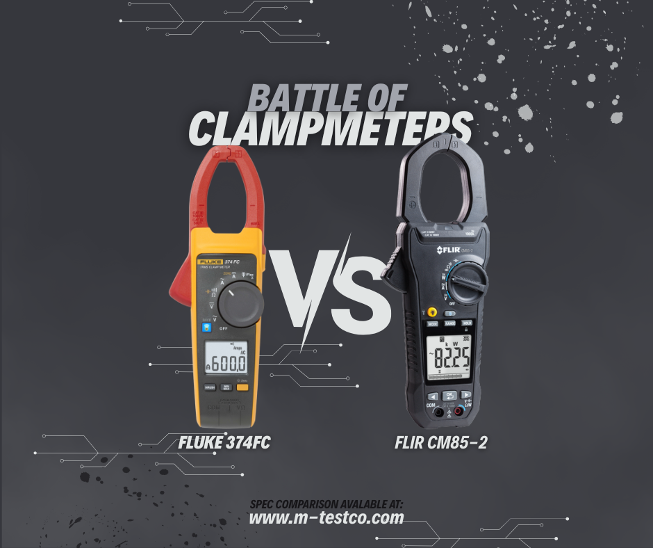 FlIR CM85-2 vs. Fluke 374FC - M-Testco