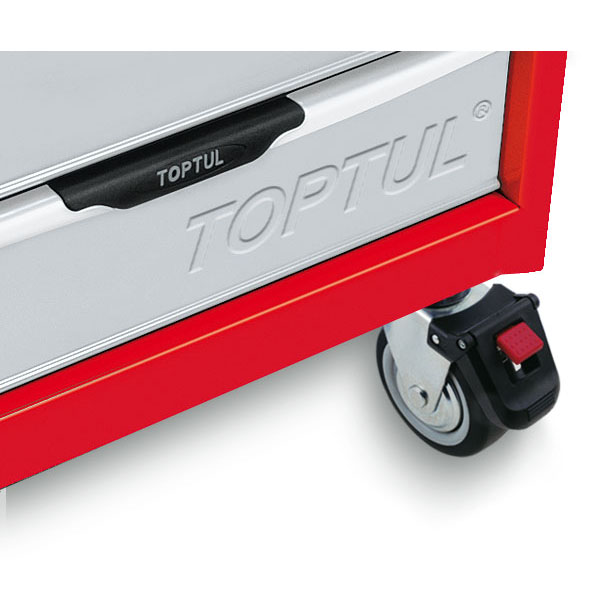 Toptul TCAC0702 Pro-Line Series Mobile Tool Trolley Red 7 Drawer