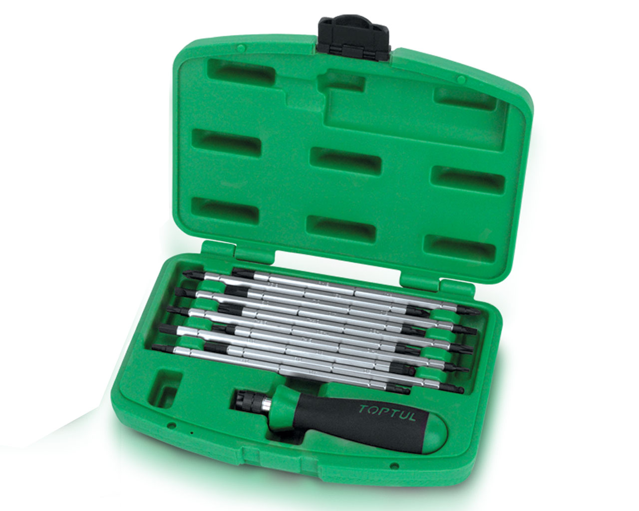 Toptul GAAI2101 20-in-1 Interchangeable Screwdriver Set 11pcs