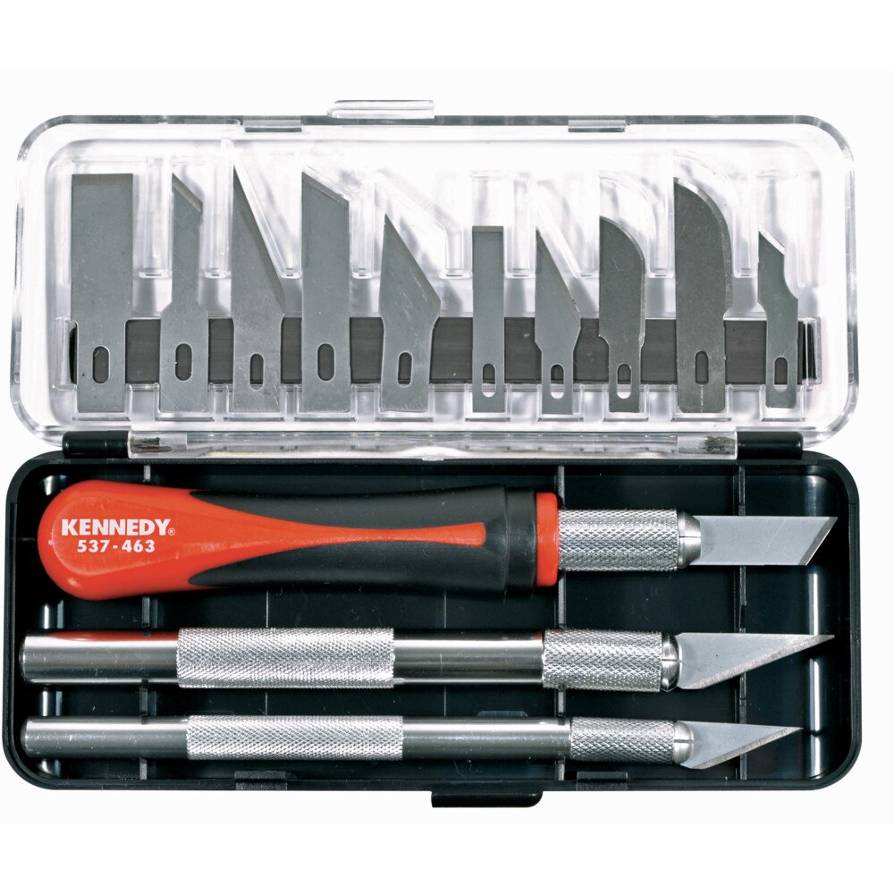 Kennedy PRECISION CRAFT KNIFE SET 16PCE - Avex Tool Shop