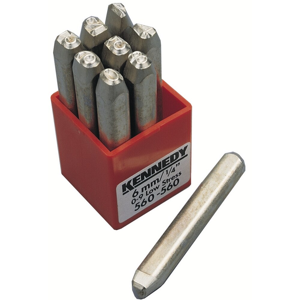 Kennedy 6.0mm SET OF 9 LOW STRESS FIGURE PUNCHES - Avex Tool Shop