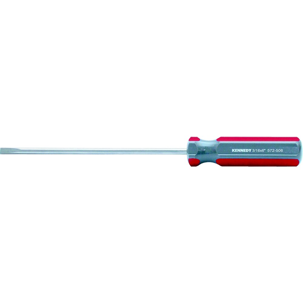 Kennedy 5.5x200mm FLAT PARALLEL SCREWDRIVER - Avex Tool Shop
