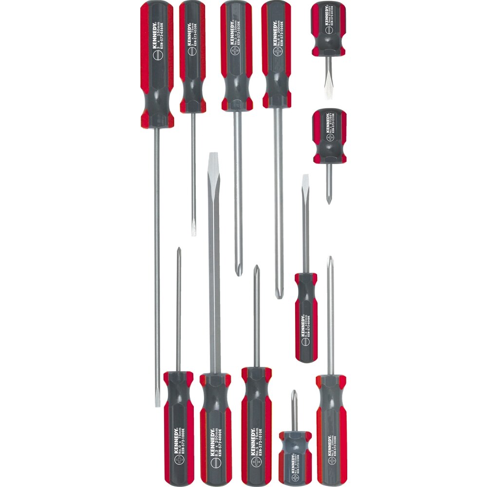 Kennedy ENGINEERS SCREWDRIVER SET 12PCE - Avex Tool Shop