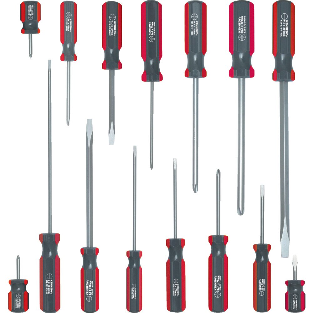 Kennedy 15PCE ENGINEERS SCREWDRIVER SET - Avex Tool Shop