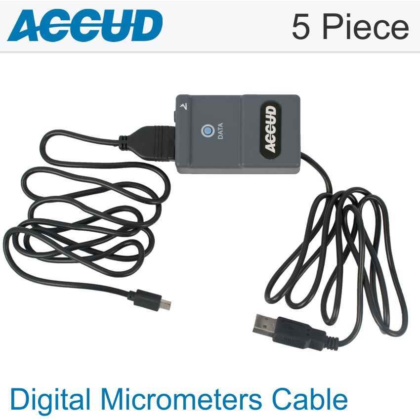 ACCUD INTERFACE USB CABLE FOR DIG. MICROMETERS - Avex Tool Shop