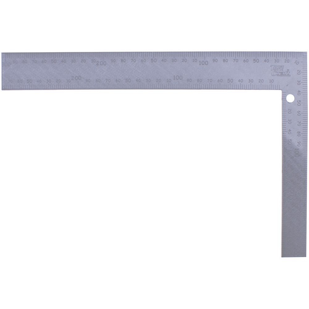 CARPENTERS SQUARE 300X200X2.0 CARBON STEEL - Avex Tool Shop